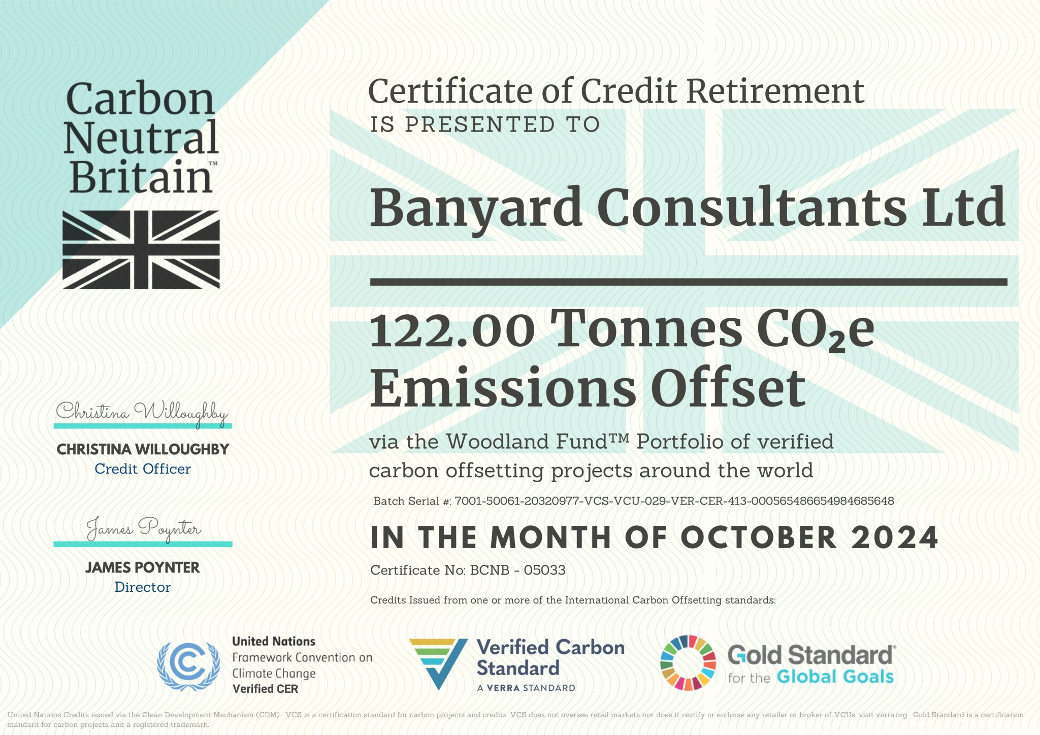 Banyards and Carbon Neutral Britain | Banyards